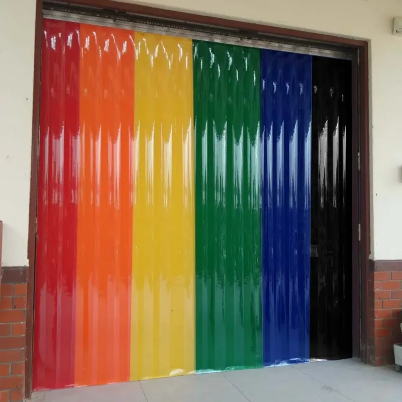 Solid Colour PVC Strip Curtains – Custom Designs